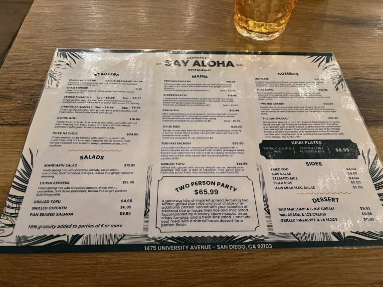 Say Aloha – mmm-yoso